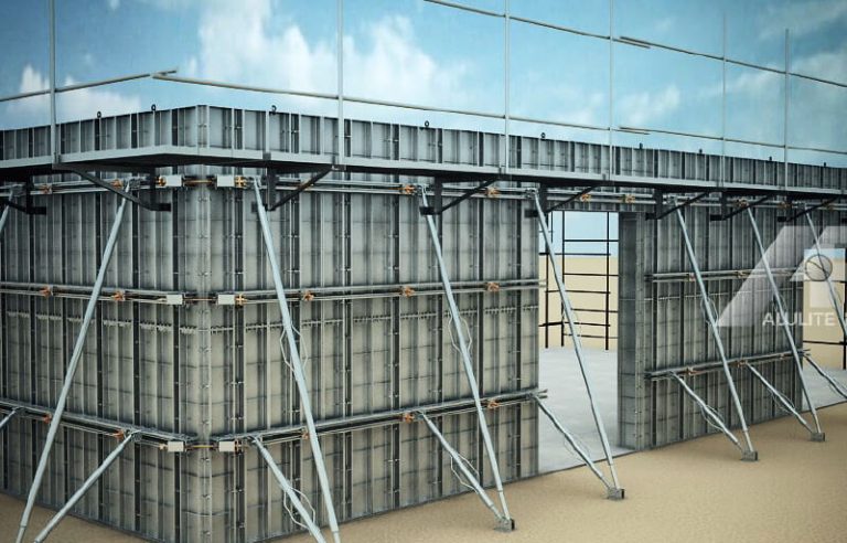 Tie Rod Type Aluminum Panel System – AluliteForms